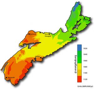 Solar Energy Maps Canada 2023 (Every Province)