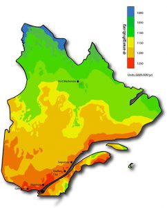 Solar Energy Maps Canada 2023 (Every Province)